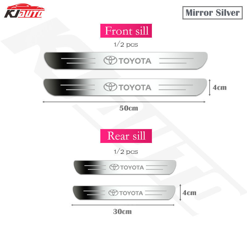 Honda CRV High-End Custom Metal Sill Protector Scratch-Resistant Dirt ...