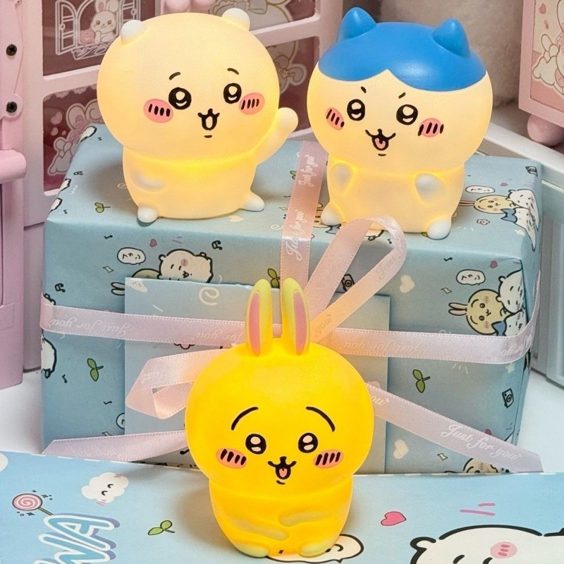 Anime Chiikawa Hachiware Usagi Night Light Glowing Led Children Toy ...