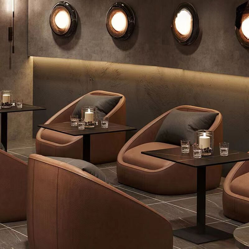 Coffee Deck Milk Tea Shop Table And Chair Combination Quiet KTV Bar ...