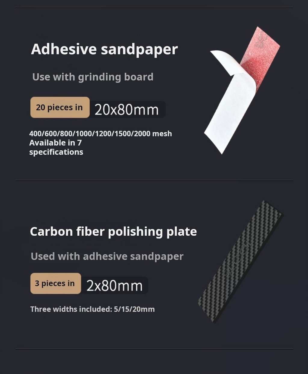 Model Backing Grinding Paper for Gundam Gunpla GK DIY Model Making Tool ...