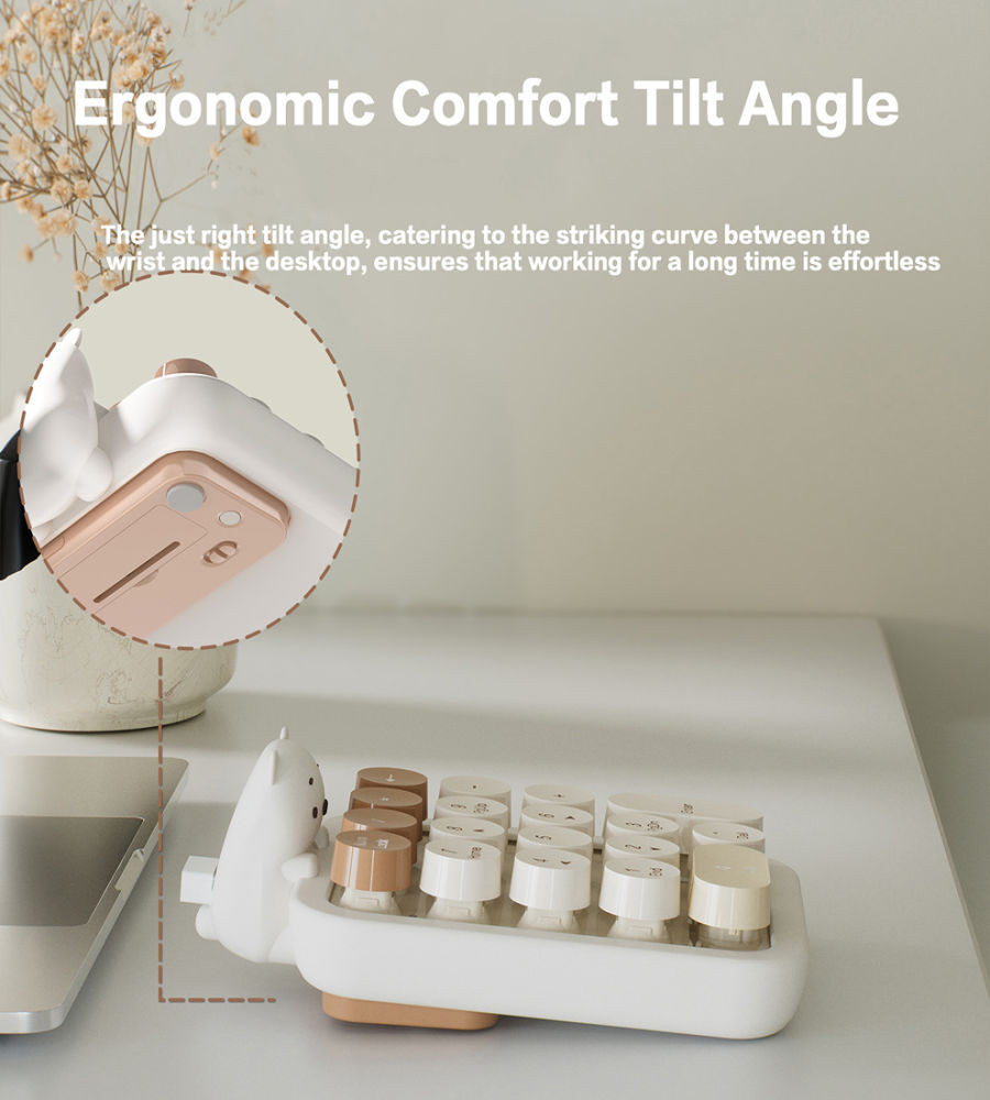 Jomaa &Mofi Ergonomic Portable Numeric 2.4G Plug and Play Wireless ...