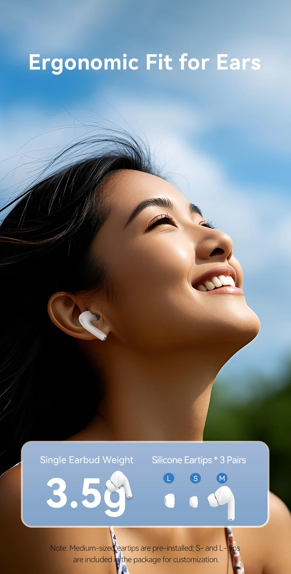 Vention ECHO LITE E11 Bluetooth Earphones TWS Bluetooth 5.4 HiFi True Wireless Headphones Stereo ...