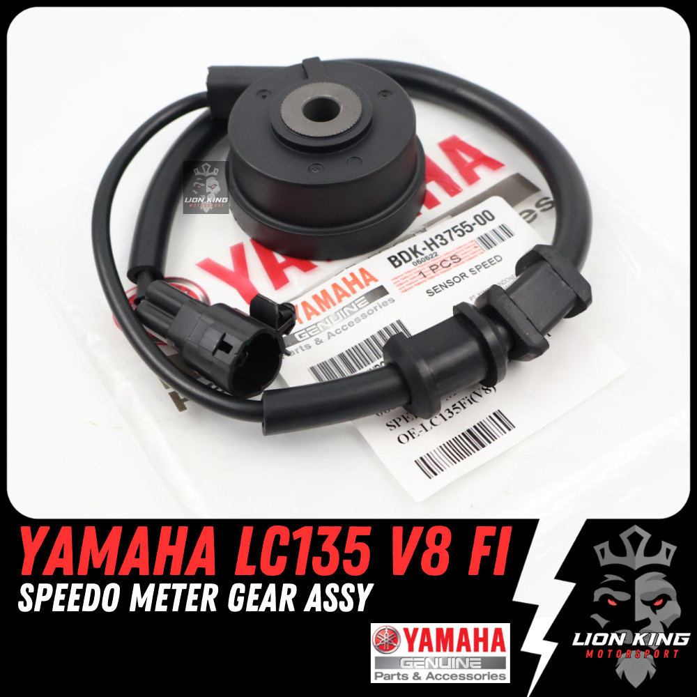 ORI YAMAHA Speedo Meter Gear LC135 V8 FI Speedometer Sensor Assy With ...