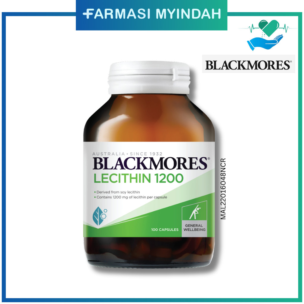 Blackmores Lecithin 1200mg 100 Tab | Shopee Malaysia