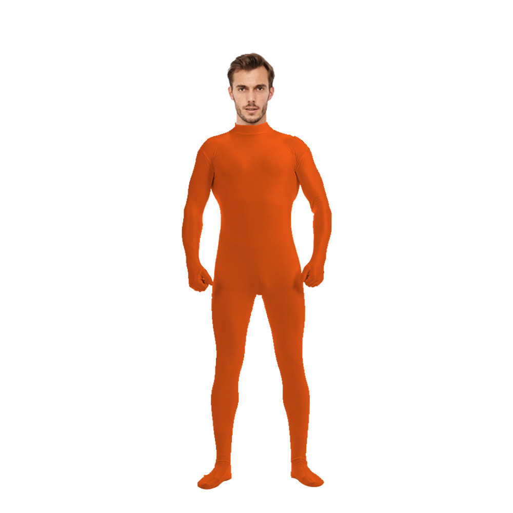 Adult Full Body Zentai Suit Costume for Halloween Men Second Skin Tight ...