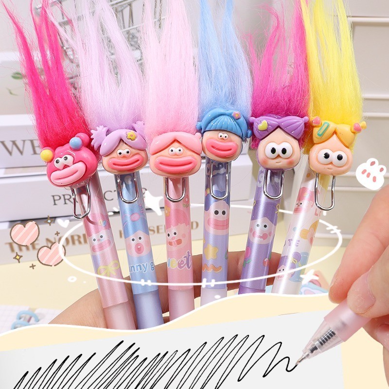 [ Featured ] Explosive Doll Neutral Pen - Office School Supplies ...