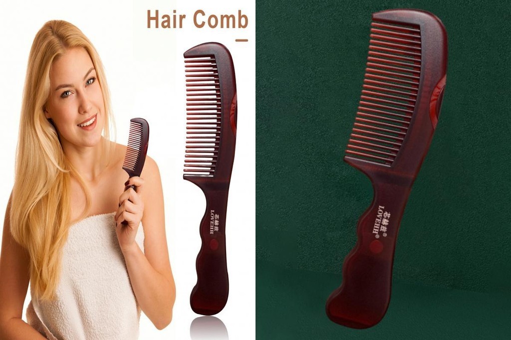 Scalp Massage Brush Anti-dandruff Comb with Hollow Tooth Anti-dandruff ...