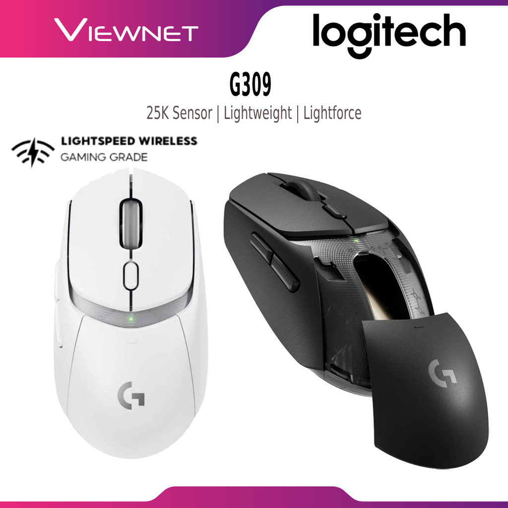 LOGITECH G309 WIRELESS GAMING MOUSE HERO 25K SENSOR | LIGHTWEIGHT ...