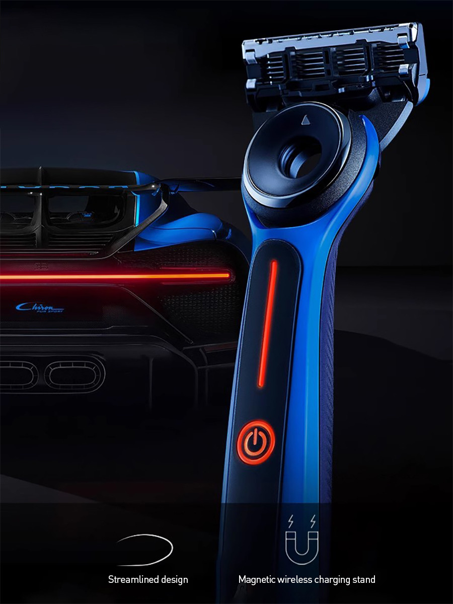 Gillette Heated Razor Bugatti Limited Edition Hand Shaver | Shopee Malaysia