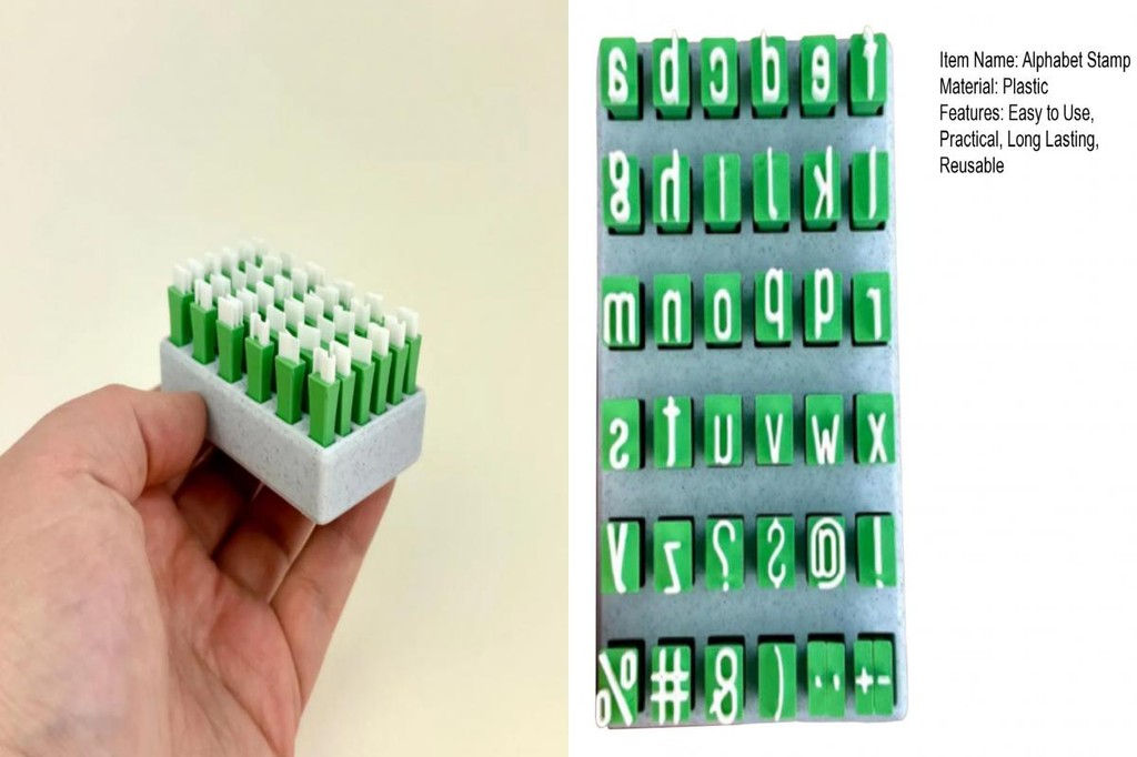 Diy Stamp Kit Hand Carving Alternative Alphabet Stamps Set Easy to Use ...