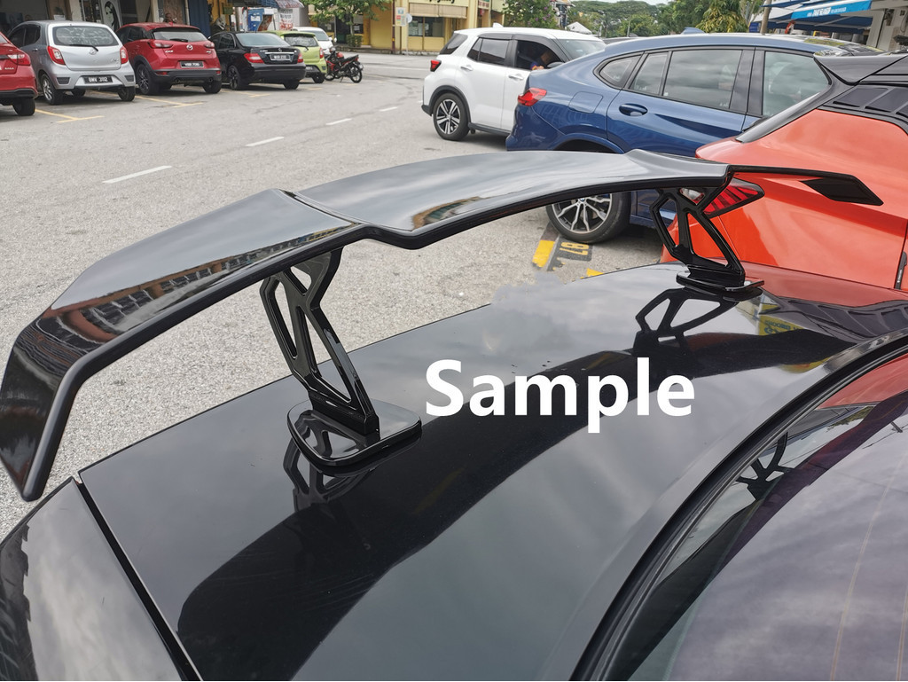 Honda City Universal Spoiler Black/Carbon/Red (NO NEED DRILL) | Shopee ...