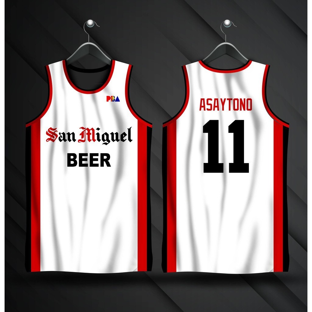 PBA RETRO JERSEY | SAN MIGUEL BEER MEN NELSON ASAYTONO 11 | FULL ...