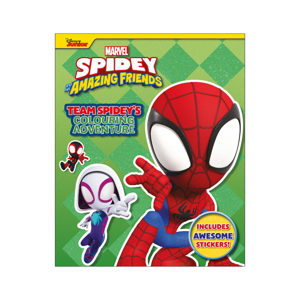 Marvel Spidey & Amazing Friends Colouring Book Team Spidey To Color ...