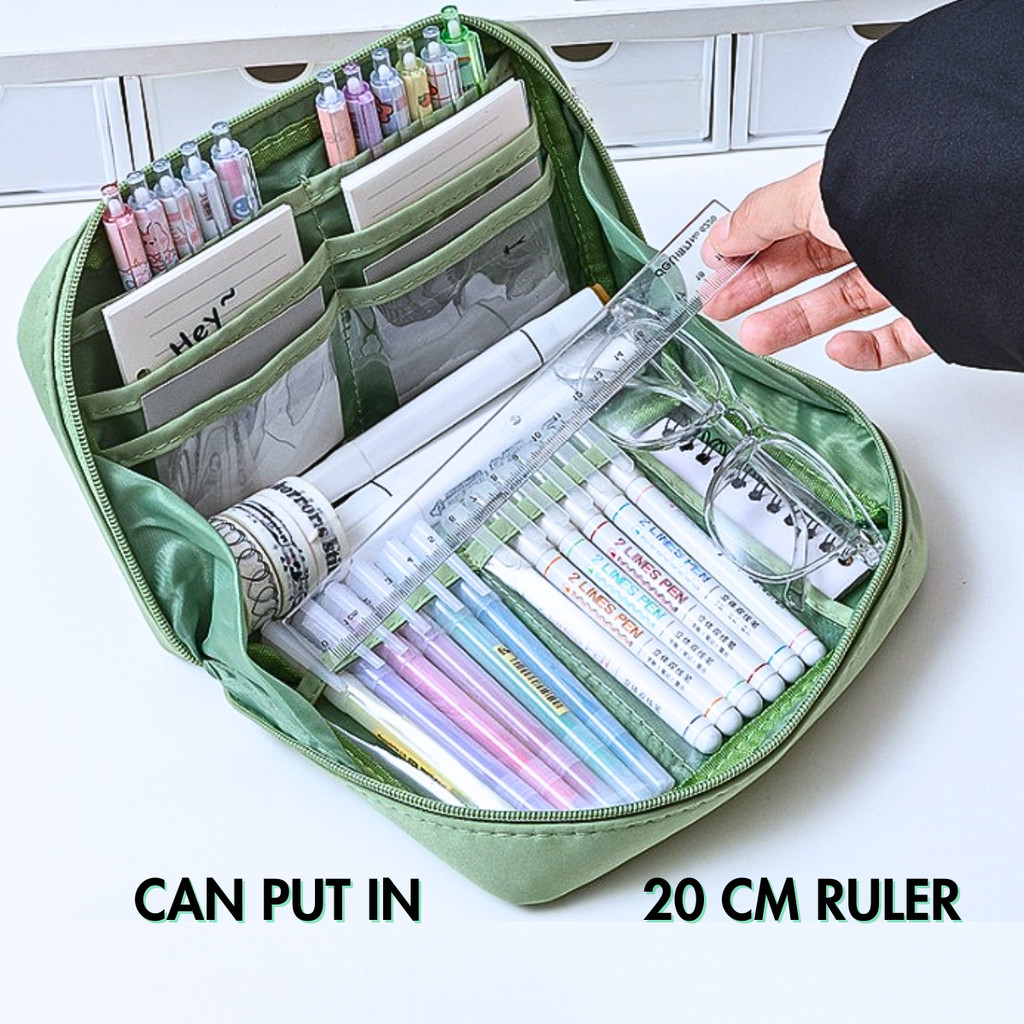 CK Pencil Box Storage Bag Pencil Case Makeup Bag Cosmetic Bag Travel ...