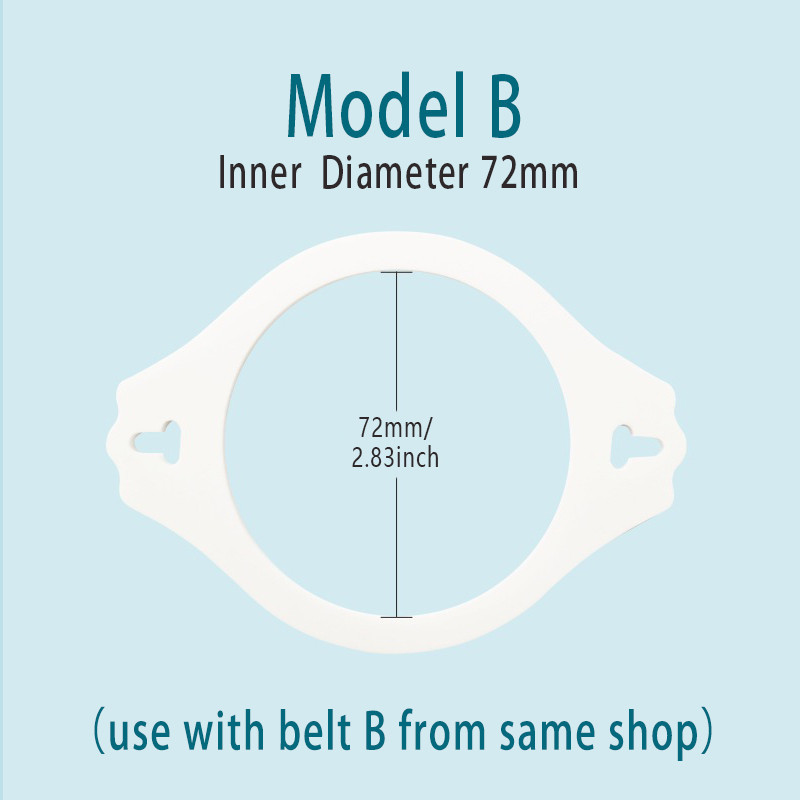 Velcro & Buckle Fix Ring Ostomy Bag Reinforcer Adjustable Ostomy/Hernia ...