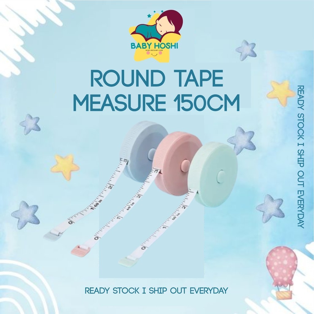 BH Tailor Measure Cloth Tape Mini Size Easy Auto Retract Button Millet ...