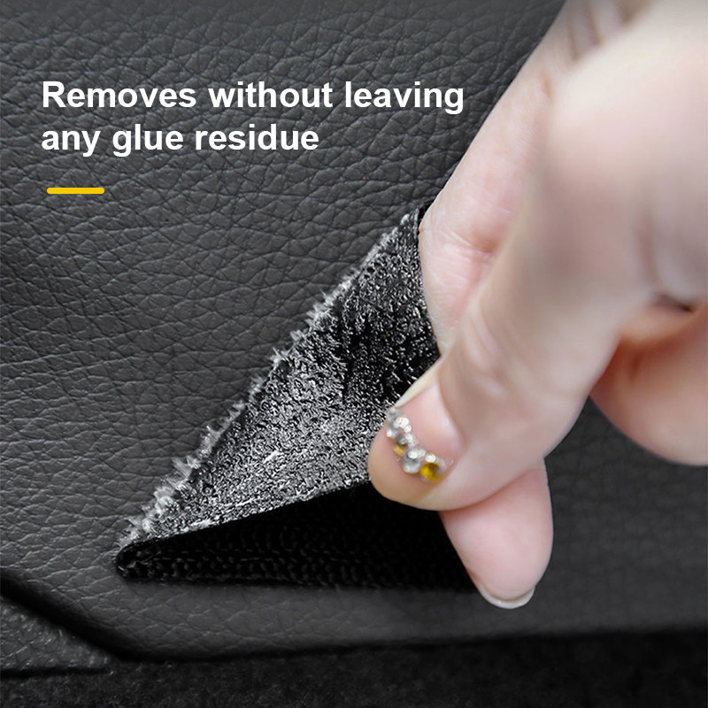 SEAMETAL Car Foot Mats Fixed Stickers Self Adhesive Fastener Carpet Mat ...