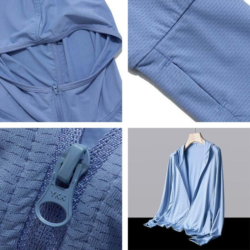 【Unisex】UV Jacket Breathable Quick Dry Sun Protection Jacket UV ...