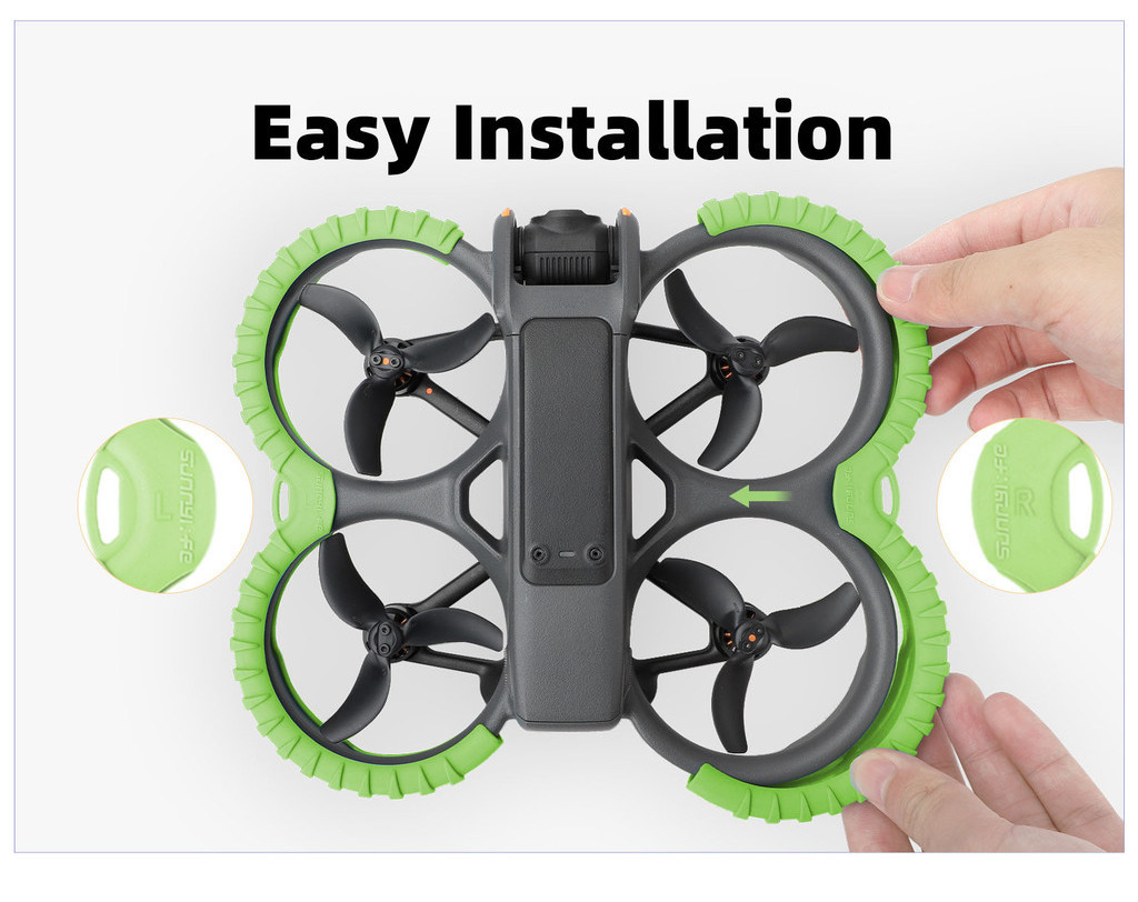 Sunnylife Drone Propeller Guard Drone Back Protective Cover for DJI AVATA 2,Protective Bumper ...