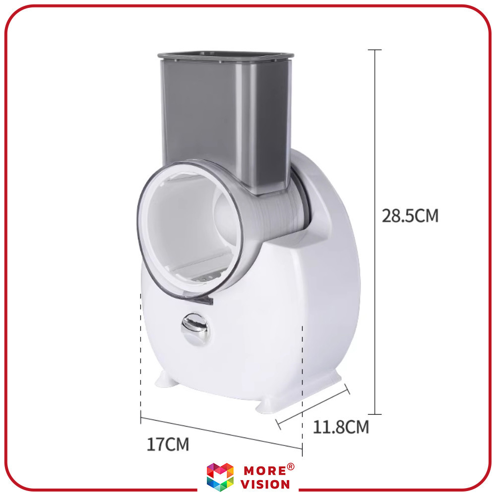 Multifunction Electric Slicer Cutter Machine Rechargeable Vegetable Kitchen Rotary Grater Potato ...