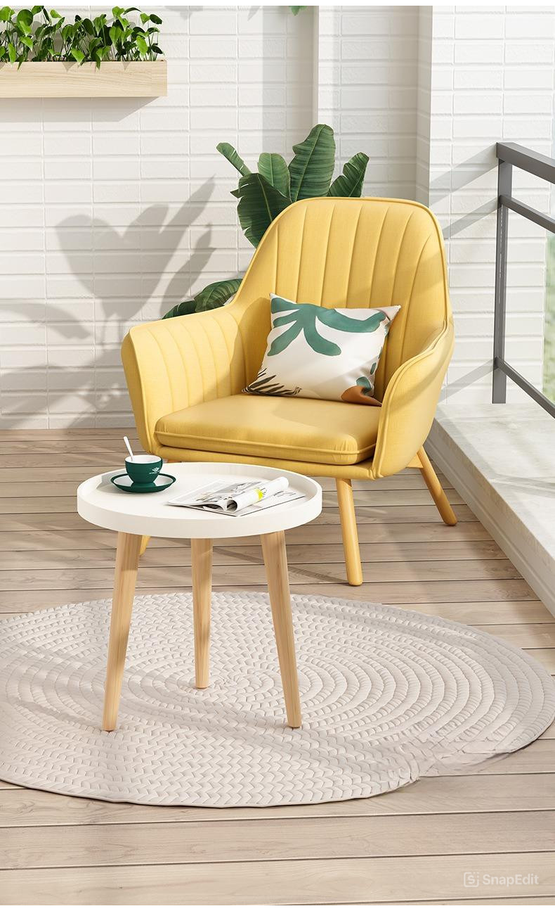 【ShopWithJoy】Small Coffee Table Mini Round Table Sofa Side Table Meja ...