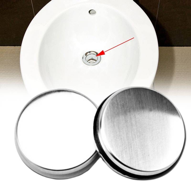 Basin Clack Click Waste Sink Push Button Pop Up Cistern Replacement ...