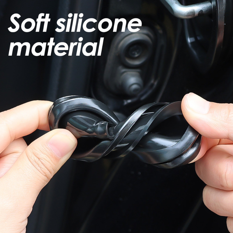 1/2/4PCS Auto Door Lock Buckle Cover - Car Door Lock Shock Absorber ...
