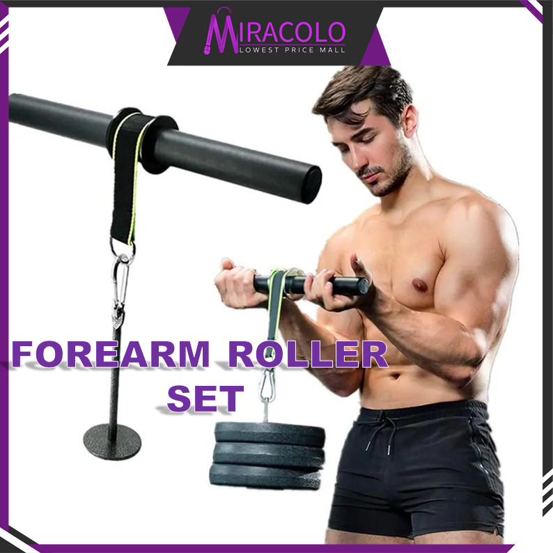 MIRA Wrist Roller Power Arm Trainer Forearm Blaster Muscle Strength ...
