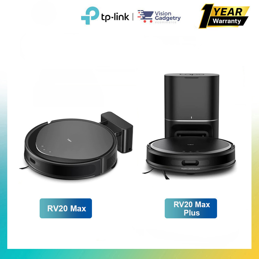 TP-Link Tapo RV20 Max Plus LiDAR Navigation Smart Robot Vacuum Mop 5300Pa | Shopee Malaysia