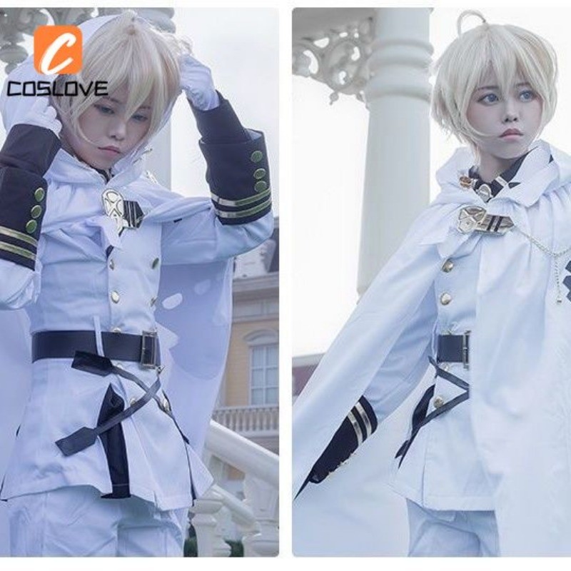 Seraph Of The End Hyakuya Mikaela Cosplay Clothing Full Set Costume ...