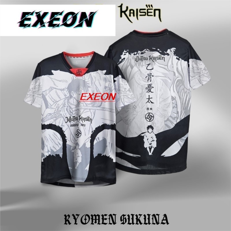 EXEON 2024 NFL Edition Jersey Jujutsu Kaisen Ryoman Sukuna VIRAL Gojo ...