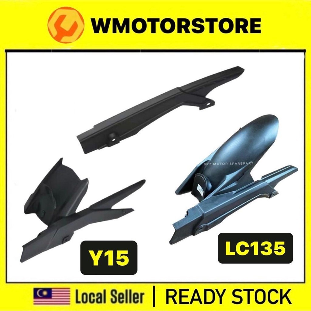 Y15 LC135 V1-V8 Chain Cover Peti Rantai Chain Cover Set Coverset INNER ...