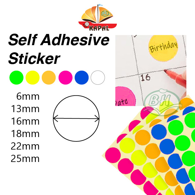 10 Sheets Color Label Sticker Round|Essential Oil Bottle Cap Lid Labels ...