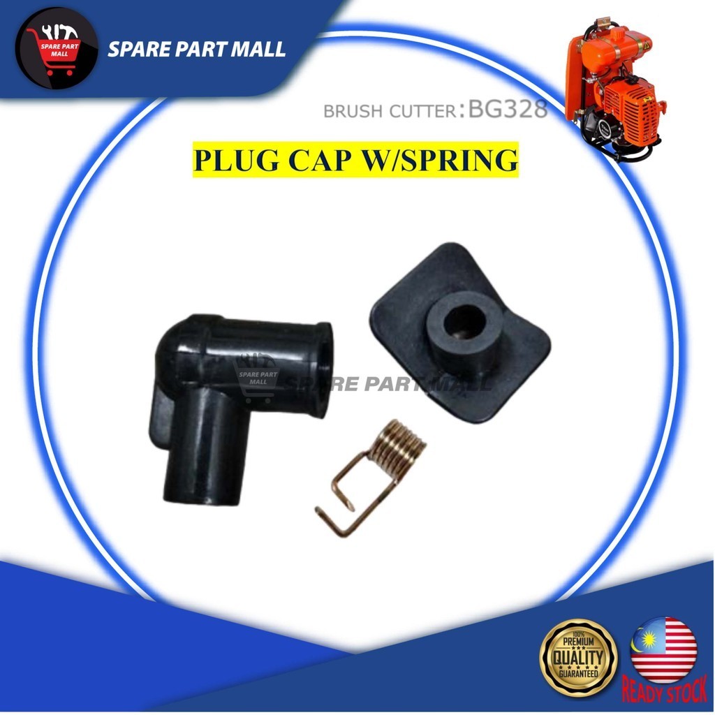 BRUSH CUTTER (BG328) : PLUG CAP / KEPALA PLUG MESIN RUMPUT SEKALI ...