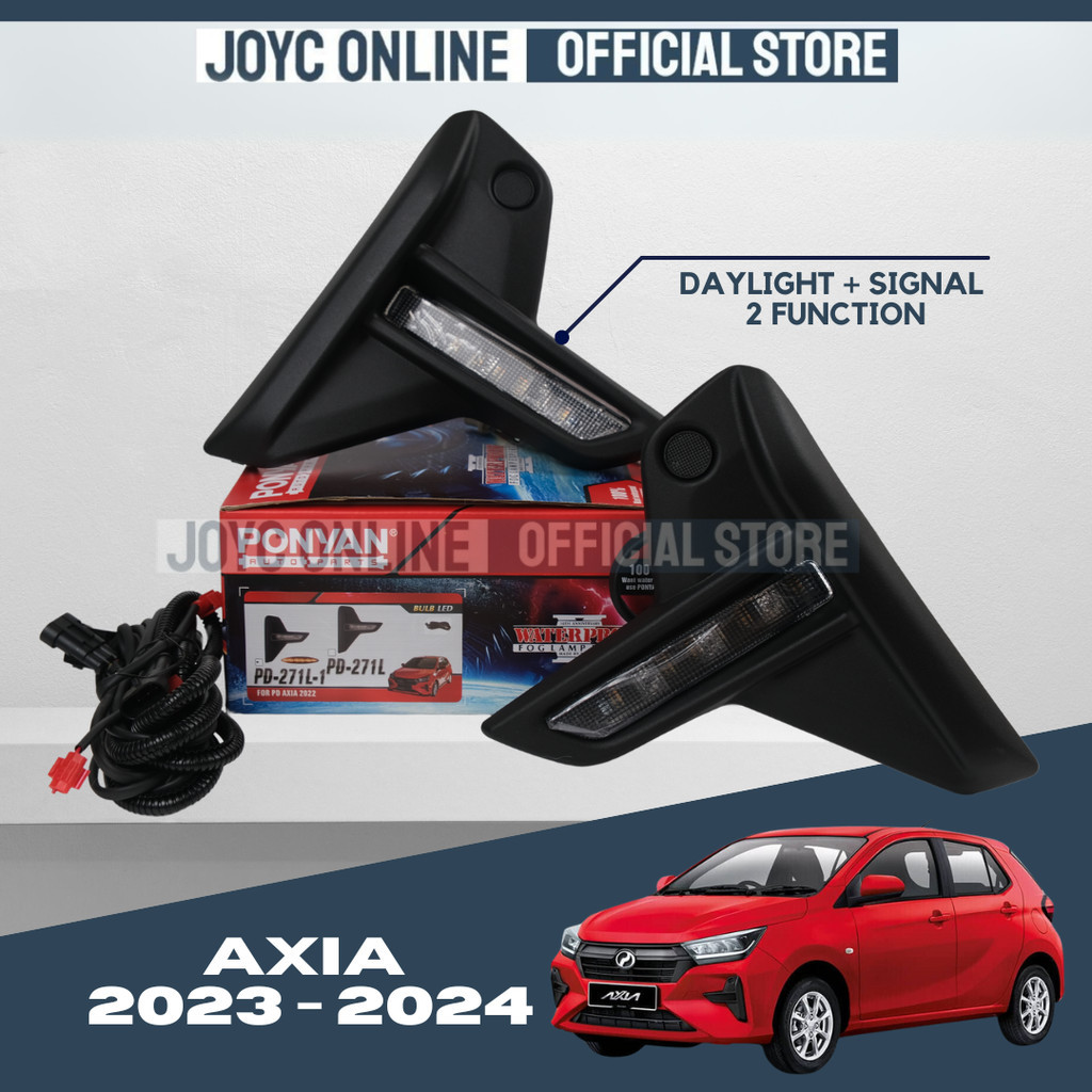 Pentair PD 271L - 1 For PERODUA AXIA 2023 - 2026 Fog Lamp DRL Led with ...