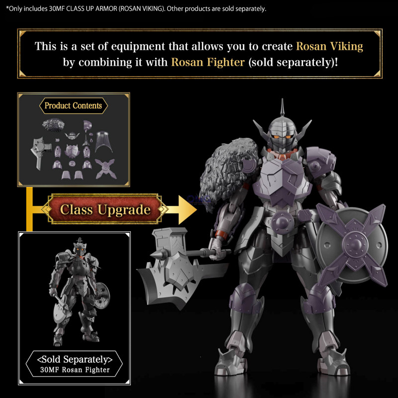 Bandai 30MF Class Up Armor (Rosan Viking) 67452 Plamo 30 Minutes ...