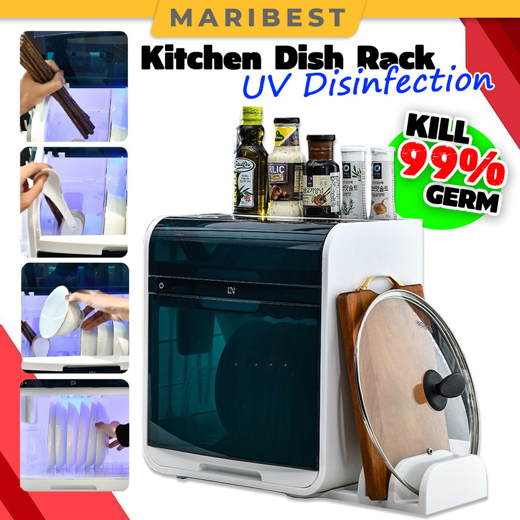 UV Light Disinfection Dish Rack With Sterilize Chopstick Machine Kill ...