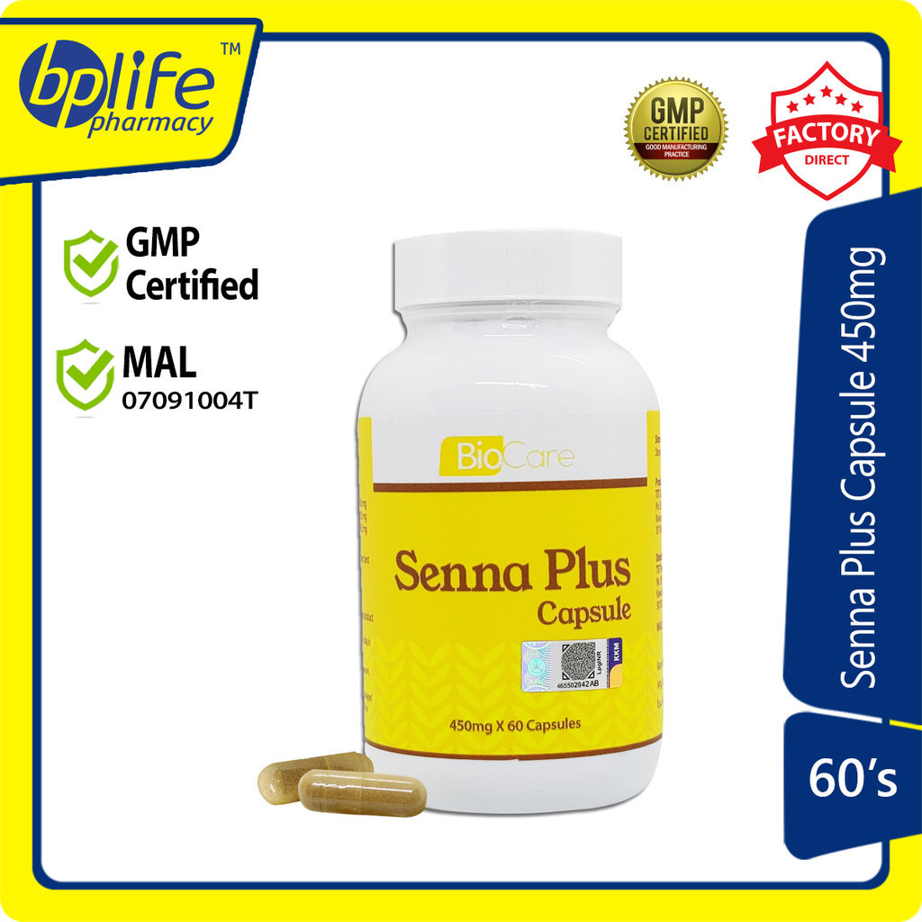 BioCare Senna plus Capsule 450mg (60's) | Shopee Malaysia