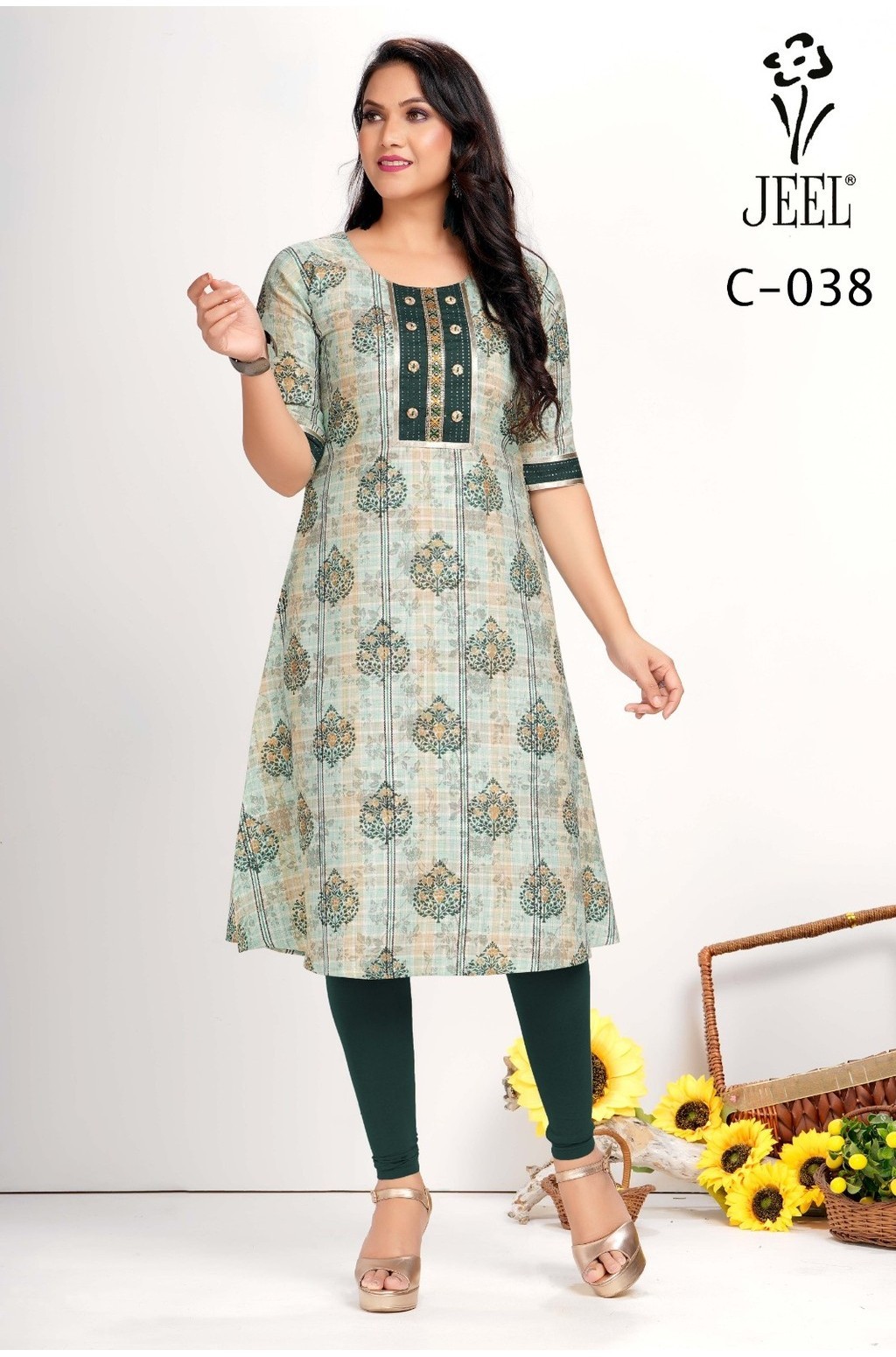 JEEL Supreme Kurtis for Casual and Office Wear Tops Only C Series ...