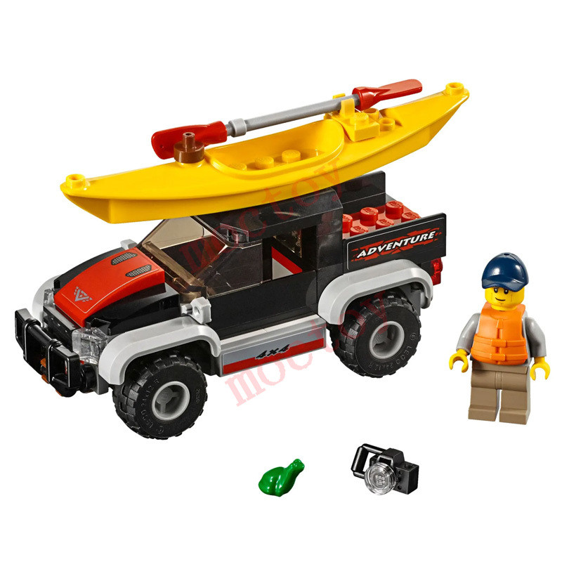 MOC 60240 Urban Series Rowing Adventure Building Blocks Creative DIY ...