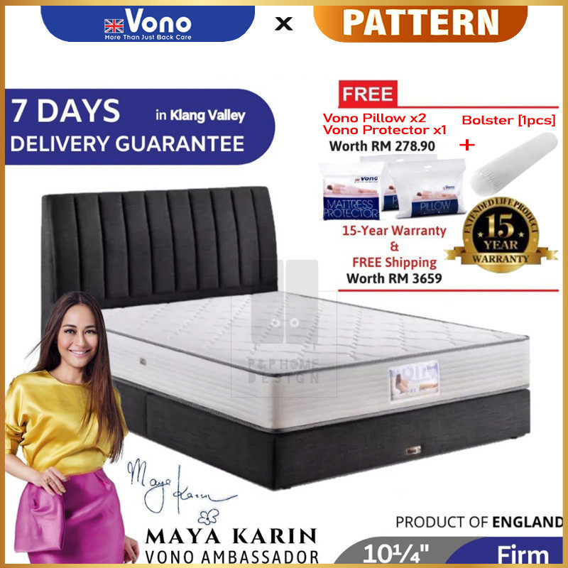 VONO Orthopaedic Pro Latex Mattress | Tilam VONO Back Care Collection ...