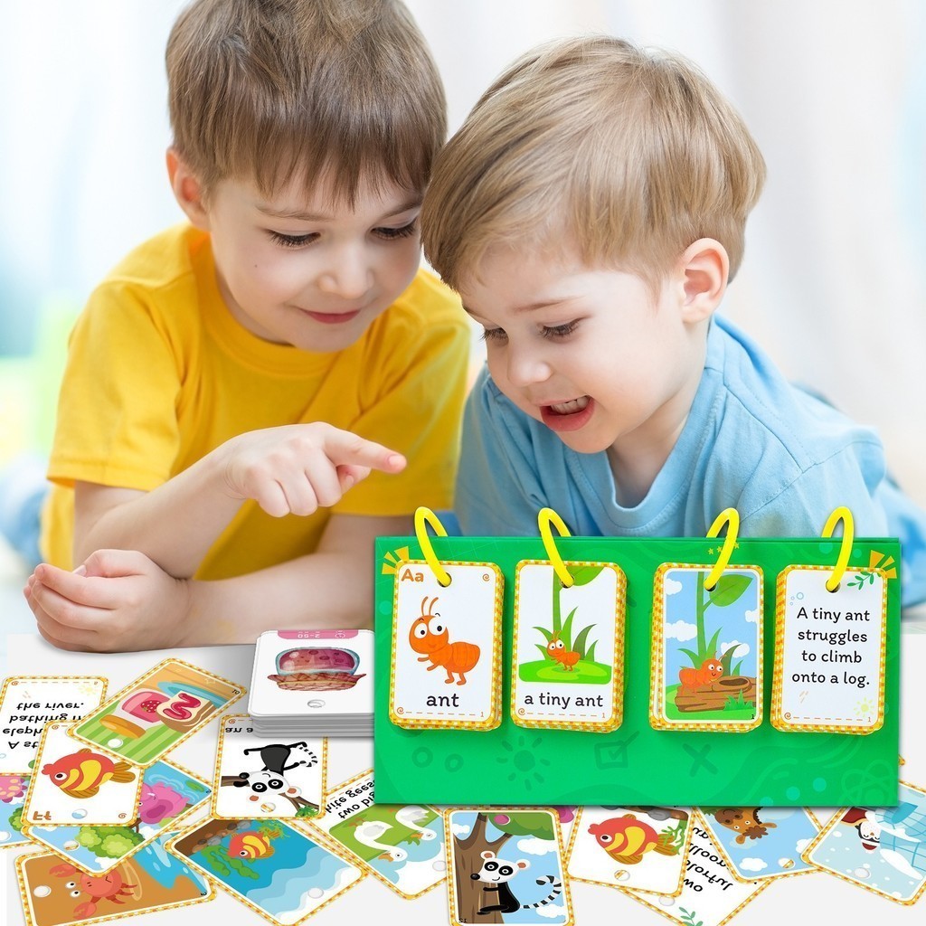104Pcs Words Phrases Learning Cards Sentence Building Desk Calendar ...