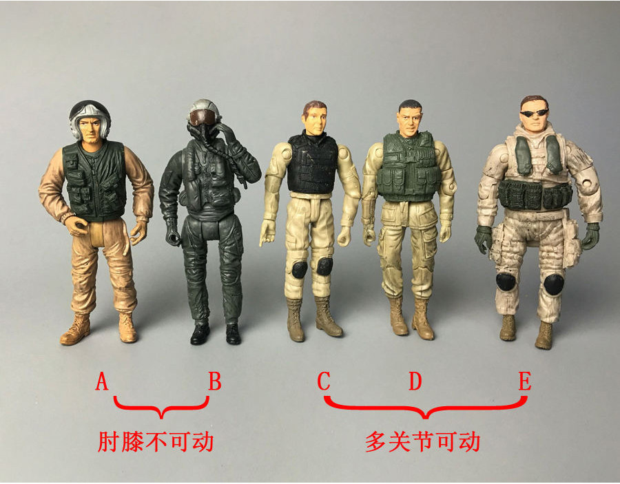 12.5cm Soldiers 1: 18 BBI Modern Soldiers Marine Corps Astroopers ...