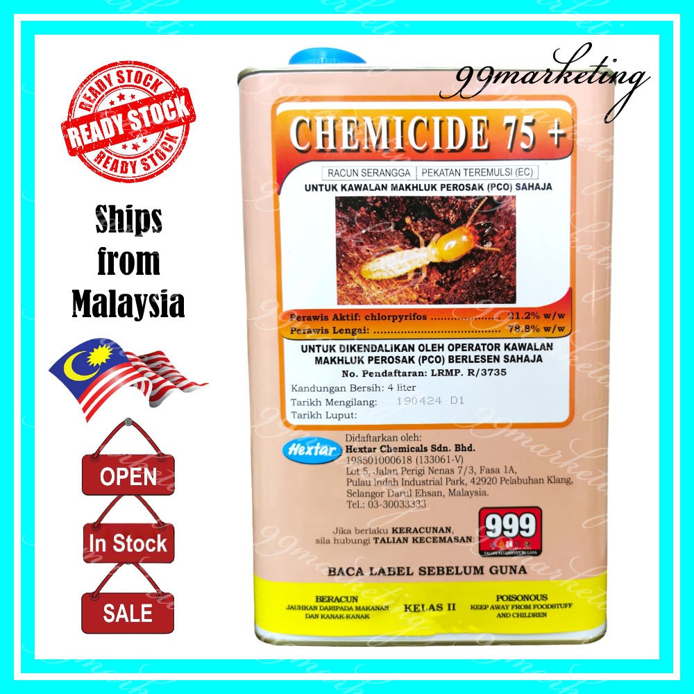 Hextar 4L Chemicide 75+ Racun Serangga Insecticide 虫药 白蚂蚁 蚂蚁 白蚁 ...