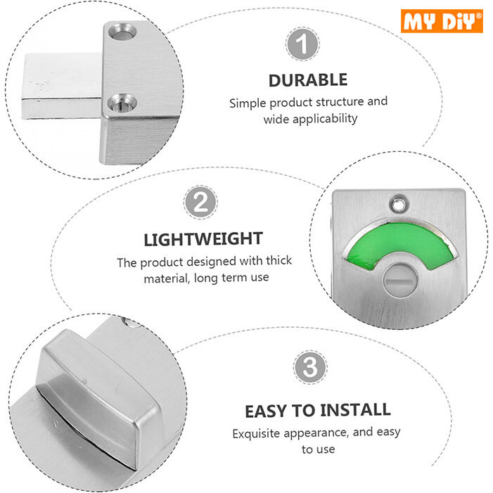 MYDIYSDNBHD - STAINLESS STEEL ROTATE BOLT LATCH GATE DOOR LOCK 40MM ...