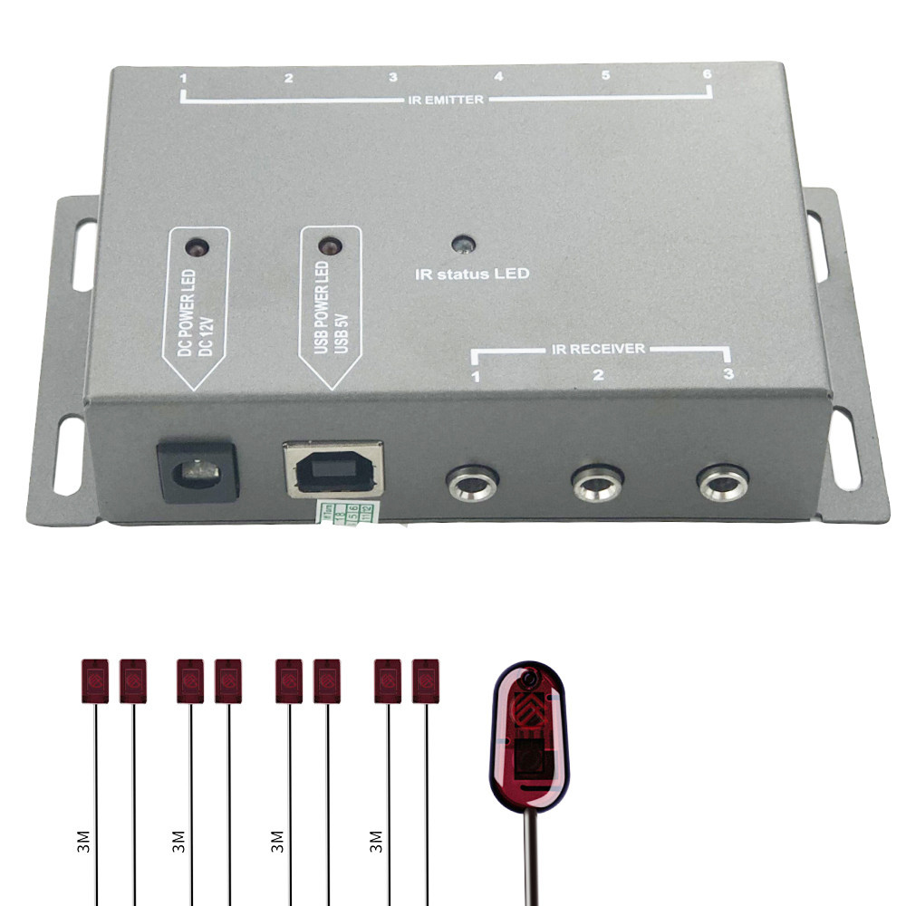 IR Repeater Infrared Remote Control Extender Repeater Hidden IR ...