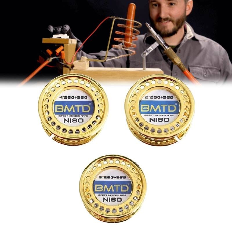High-performance Clapton Ni80 Heating Wire Thick Dual Tri Quad Core 5 ...
