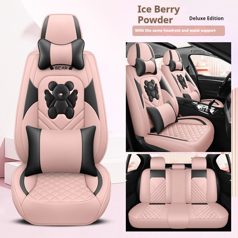 Custom Fit Universal Fit Car Seat Covers PU Leather Full Set Made ...