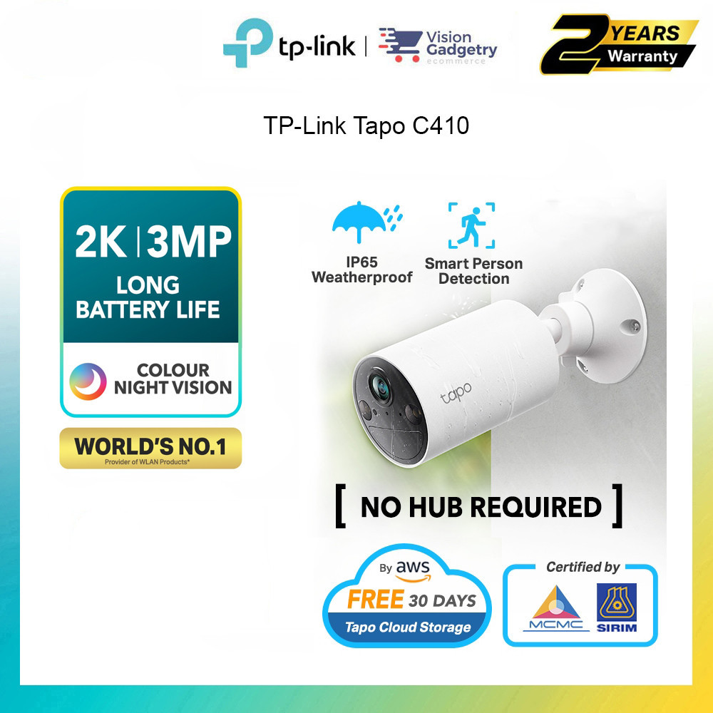 TP-Link Tapo C410 Kit TC82 Kit A201 Solar-Powered Security Camera Kit ...