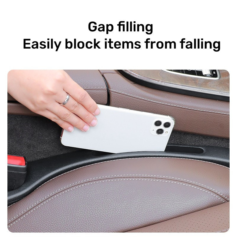 1/2Pcs Honda Car Seat Gap Filler Leak-Proof Strip Seat Side Gap Plug ...